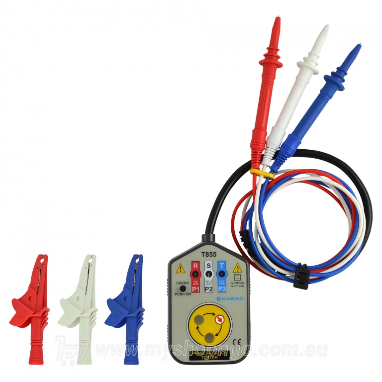 Cat IV 600V Phase Rotation Indicator T855 | Electrical Wholesale
