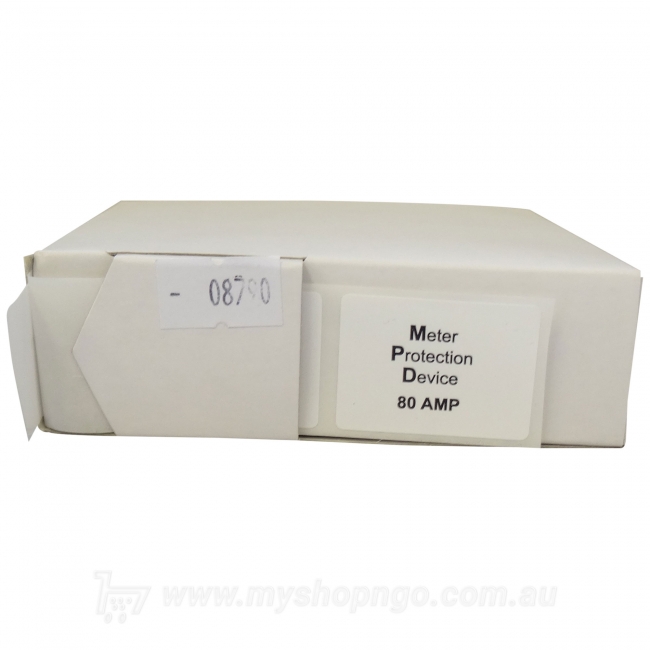 Meter Protection Device 80A Label | Electrical Wholesale