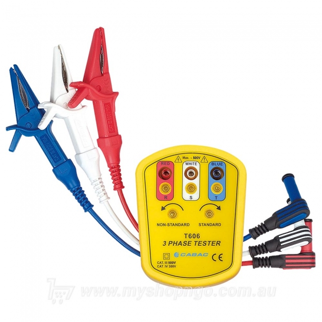 Cat IV 600V Phase Rotation Indicator T855 | Electrical Wholesale