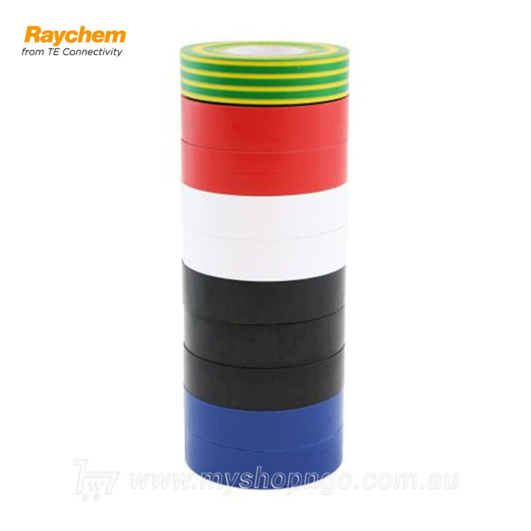 Raychem rainbow tape, PVC electrical tape, multi-pack