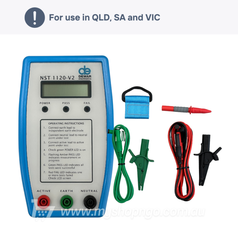 Earth Trailing Lead with Electrode | Electrical Wholesale