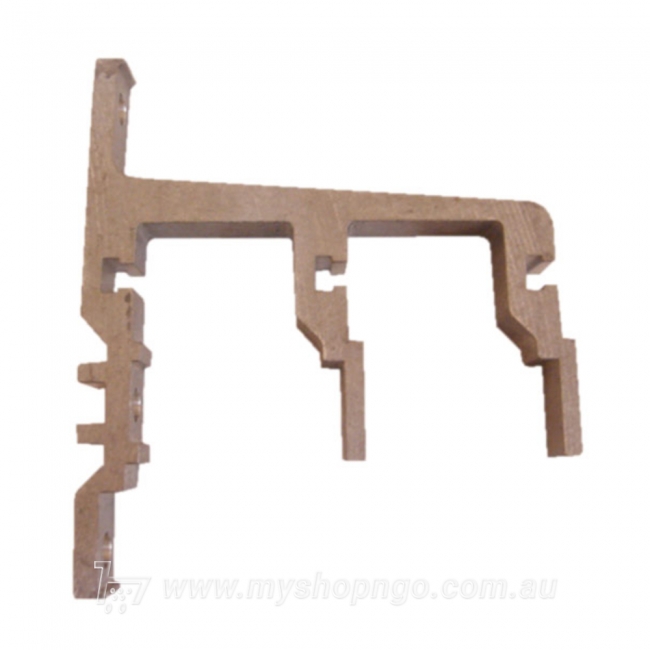 Mounting bracket, triple pole, for three 160A fuse switch units