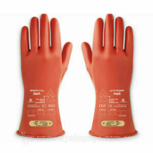 1000V Class 0 Insulated Rubber Gloves Ansell ACTIVARMR