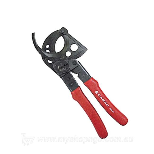 Hand cable cutter ratchet - single-hand operation - up to 400mm2