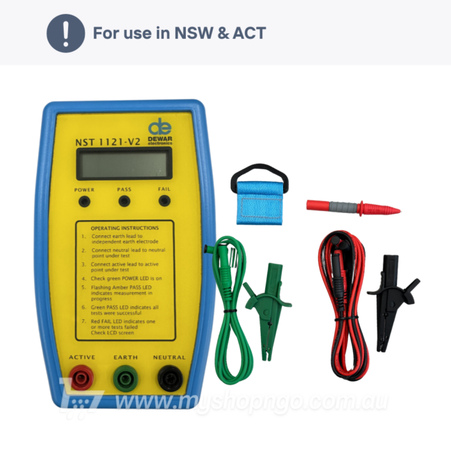 Desmo Single Phase Load Tester | Electrical Wholesale