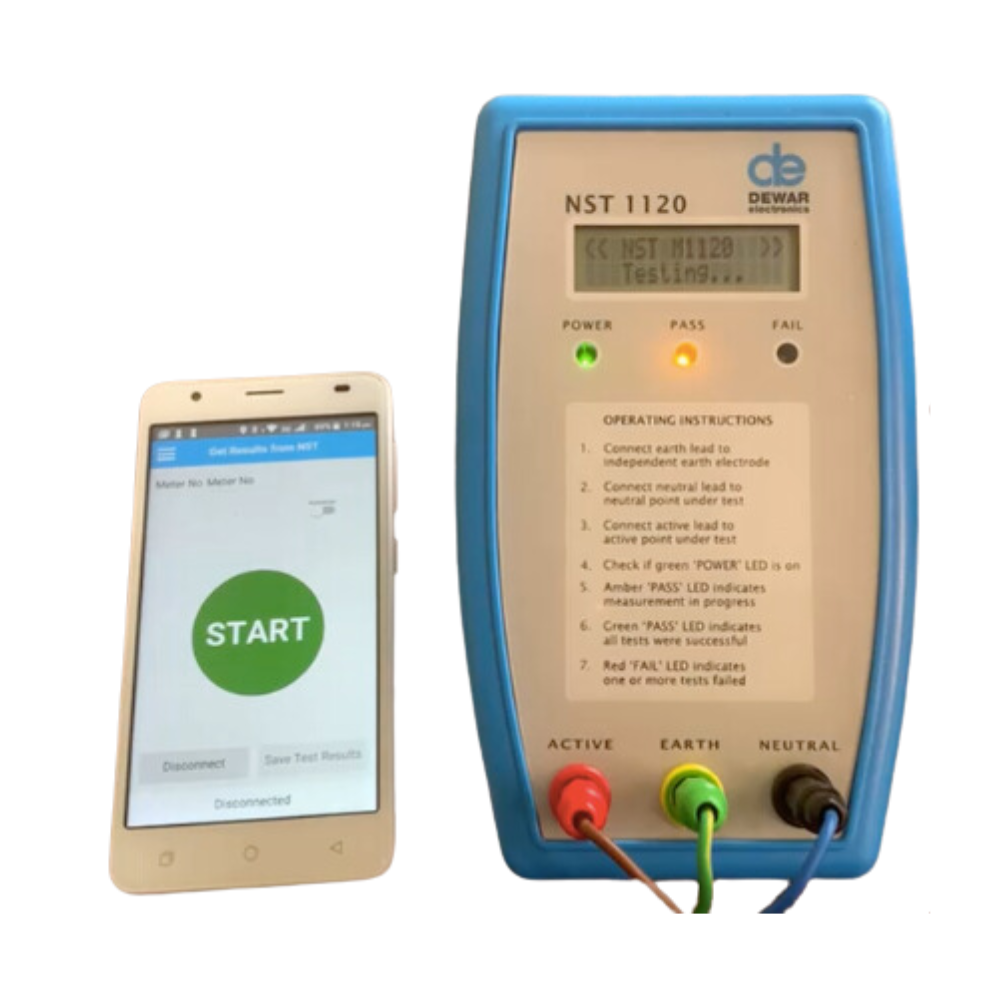 NST Tester M1120-V2-B Bluetooth and Screen Hold