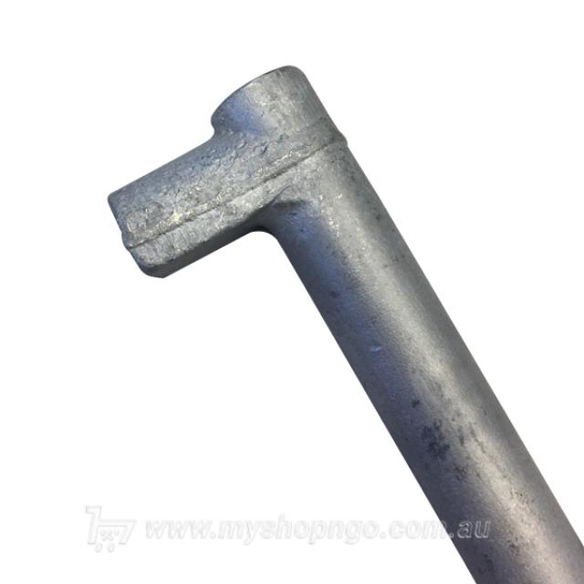 Galvanised Steel Drive-in Pole Step | Electrical Wholesale