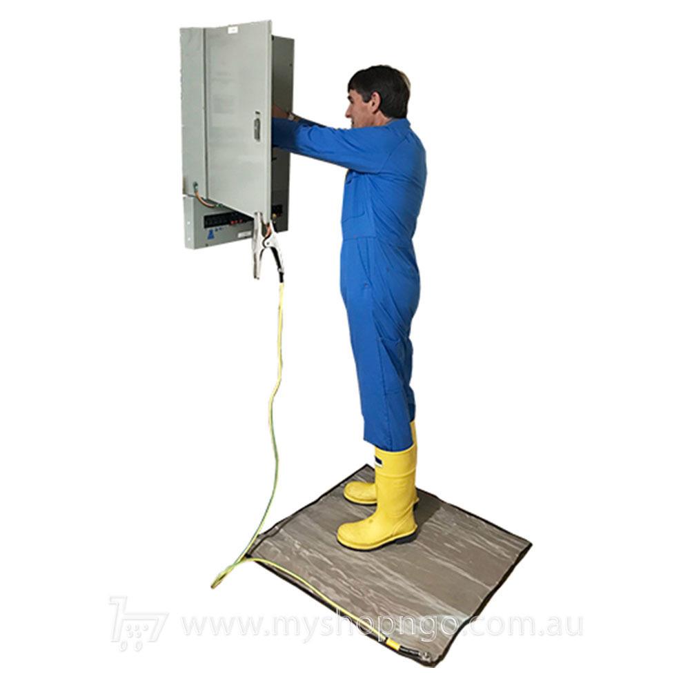 Equipotential Mat 700 x 700 with clamp | Electrical Wholesale
